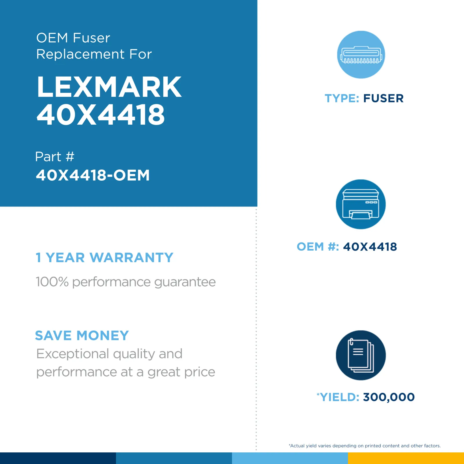 Lexmark T650 OEM Fuser | Depot International